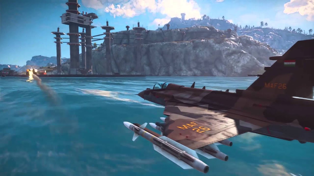 Just Cause 3 New Trailer F1 Cars, Explosions and Wingsuits - YouTube