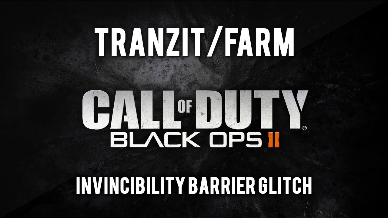 Black Ops 2 (BO2 Zombies) Glitches | *New* - Invincibility Barrier ...