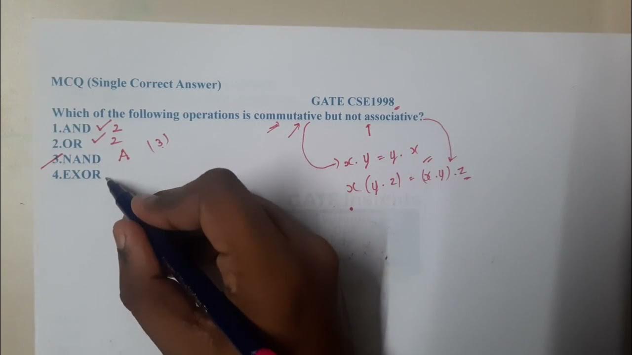 GATE CSE 1998 || Digital Electronics || GATE Insights Version: CSE - YouTube