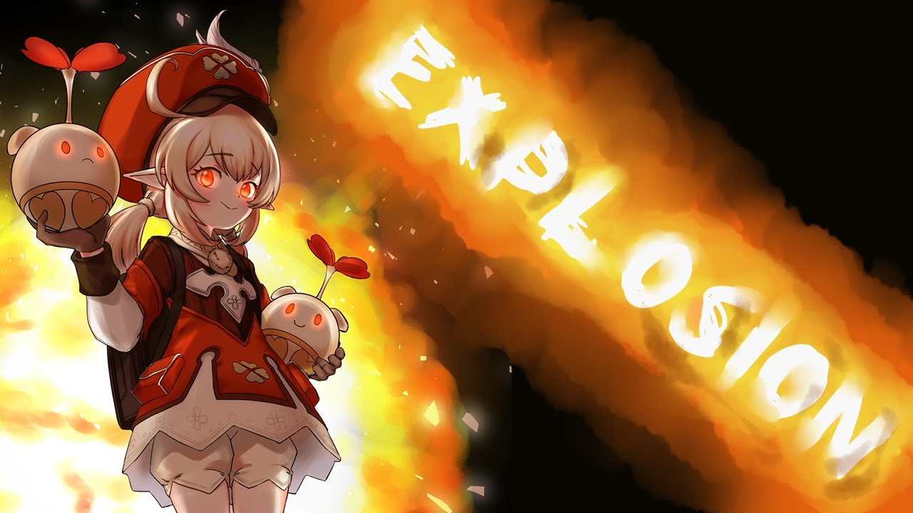 KLEE EXPLOSION! Genshin Impact - meme! - YouTube