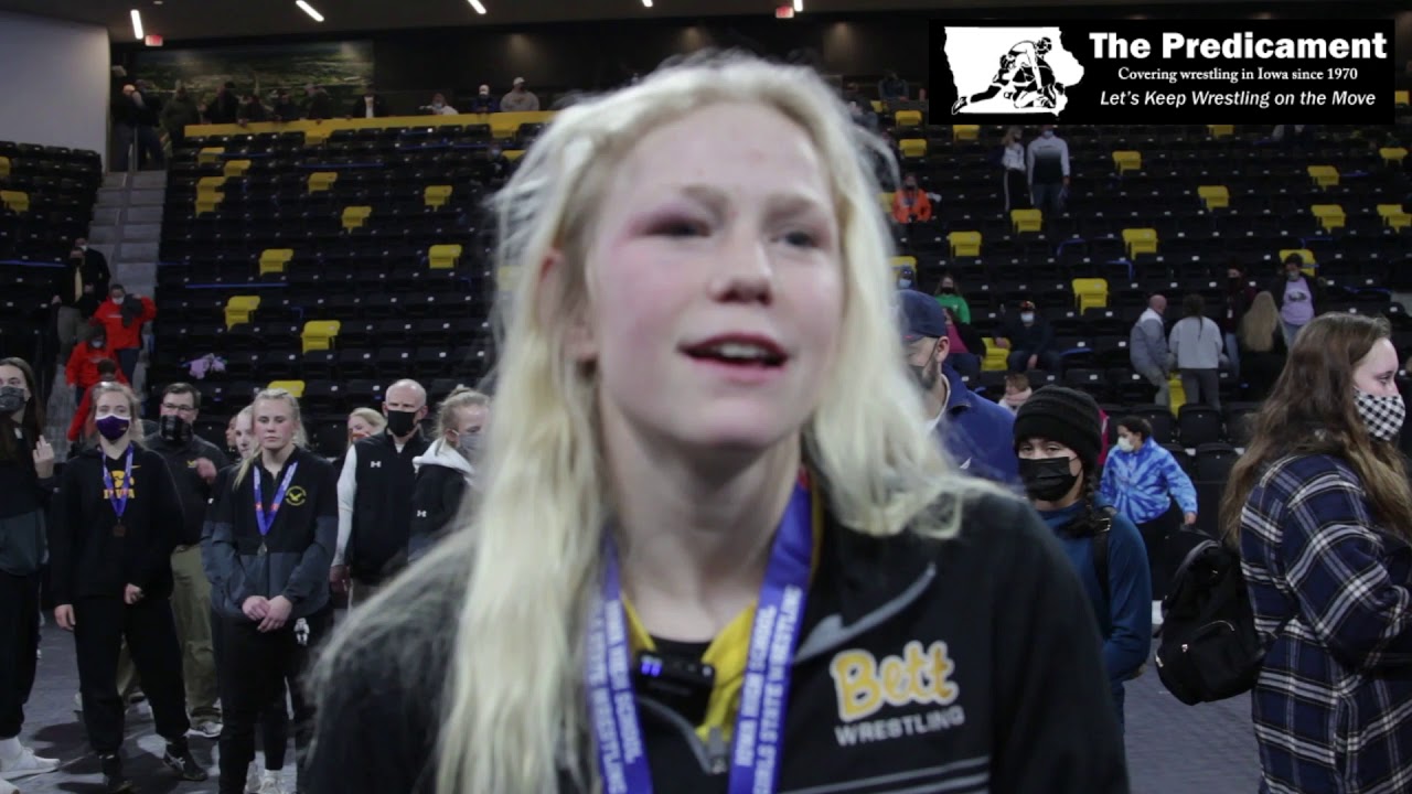 Ella Schmit Bettendorf after finals - YouTube