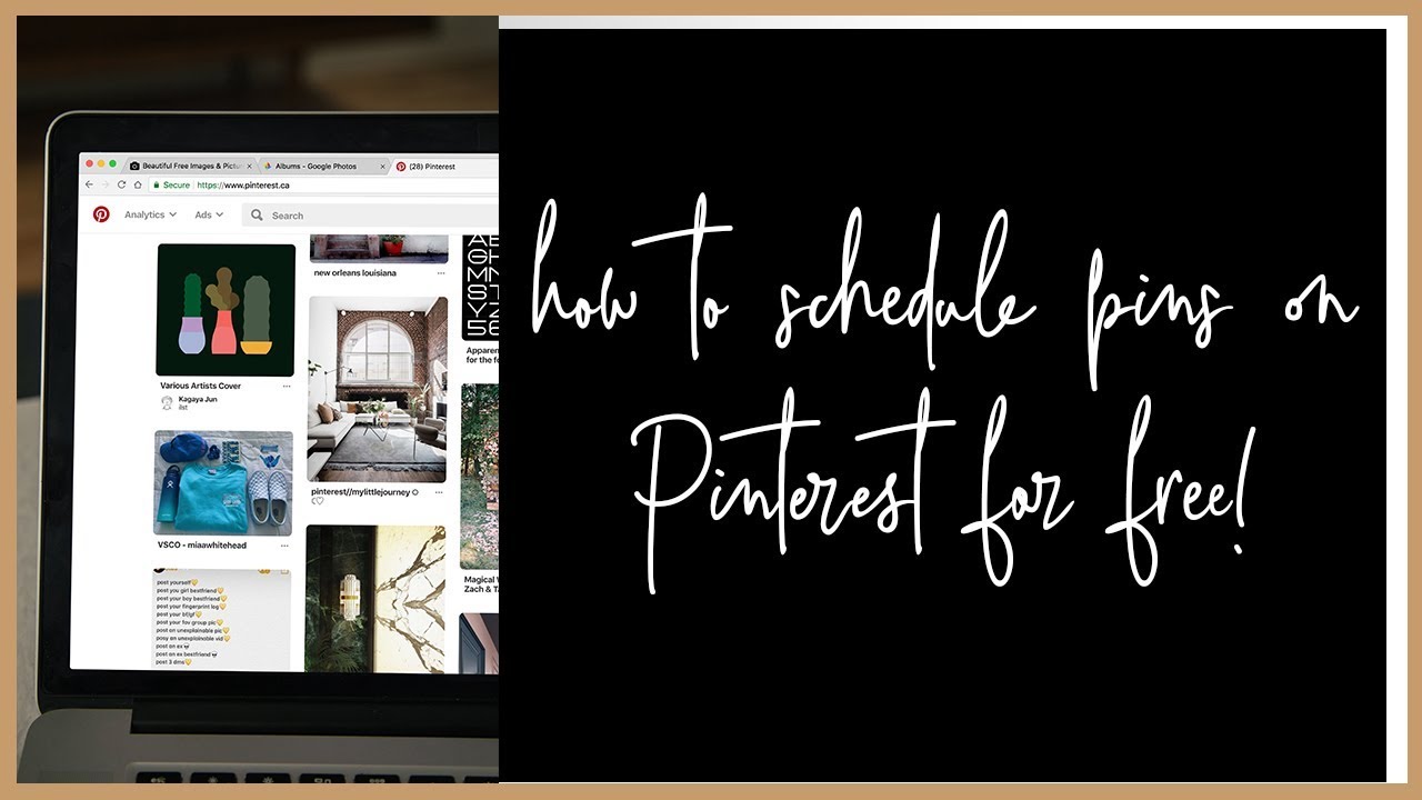 How To Schedule Pins On Pinterest For Free | Nancy Badillo - YouTube
