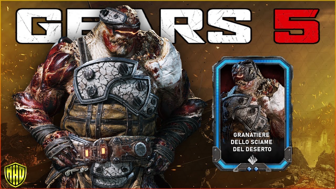 GEARS 5 - DESERT SWARM GRENADIER GAMEPLAY! (Boom Snipes Event) - YouTube