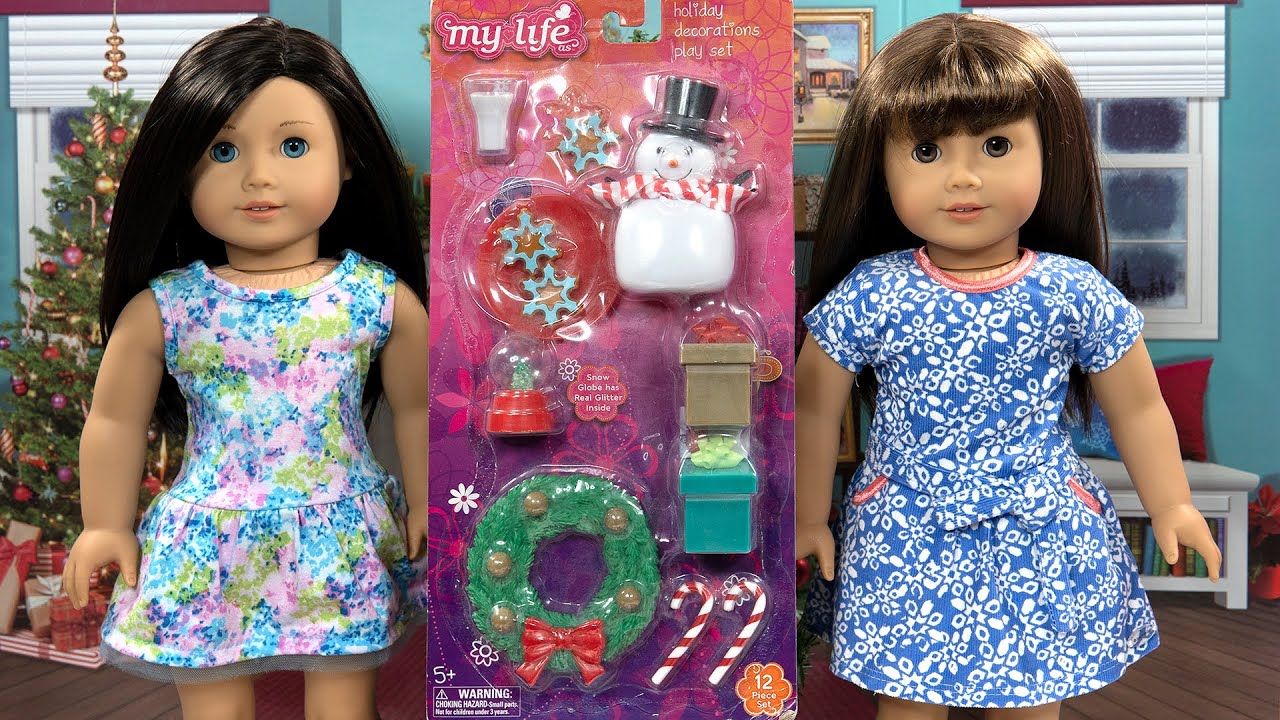 My Life As Holiday Decorations Play Set for Christmas - YouTube