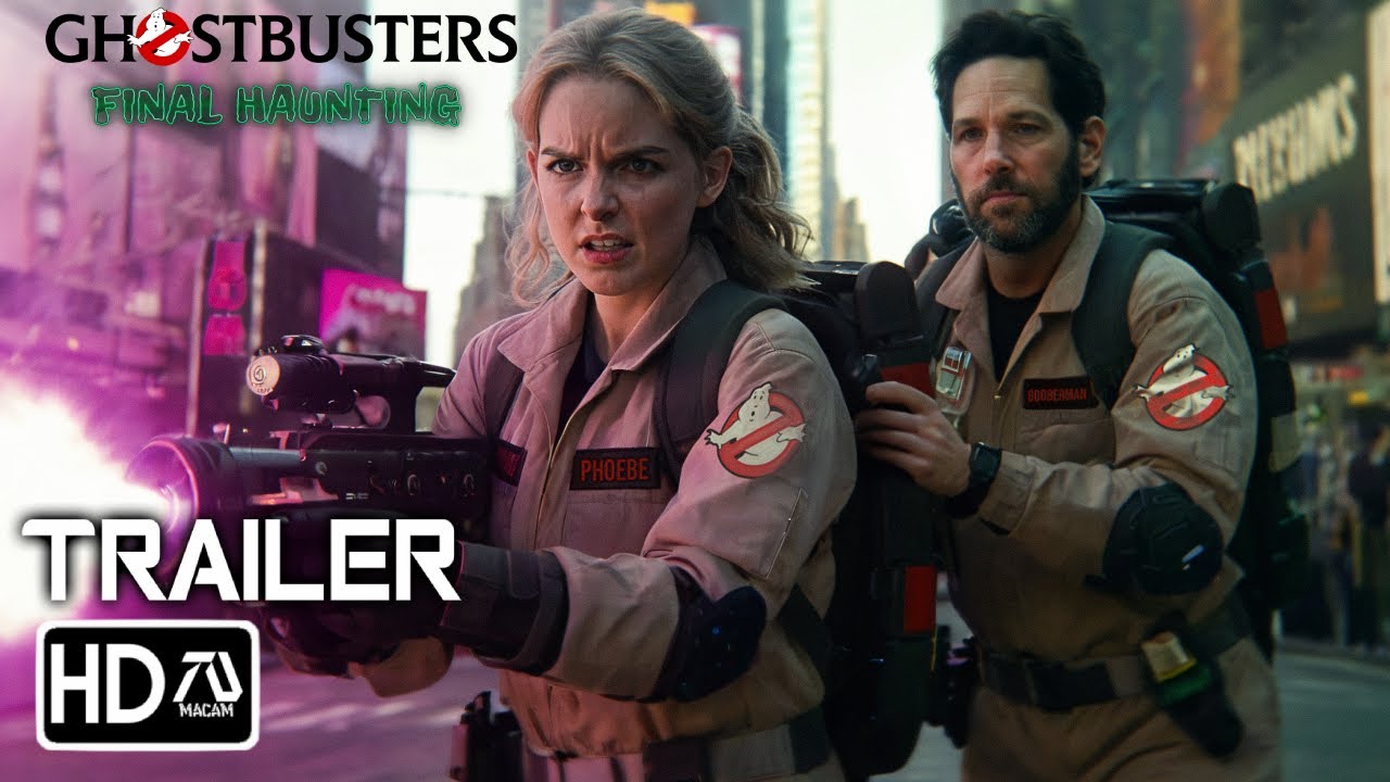 Ghostbusters 5: Final Haunting Trailer (HD) Paul Rudd, Mckenna Grace ...