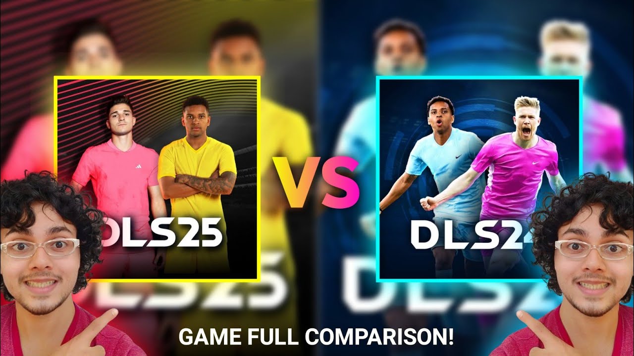 DLS 25 vs DLS 24 FULL GAMEPLAY! COMPARISON! & NEW FEATURE • ALL DETAILS ...