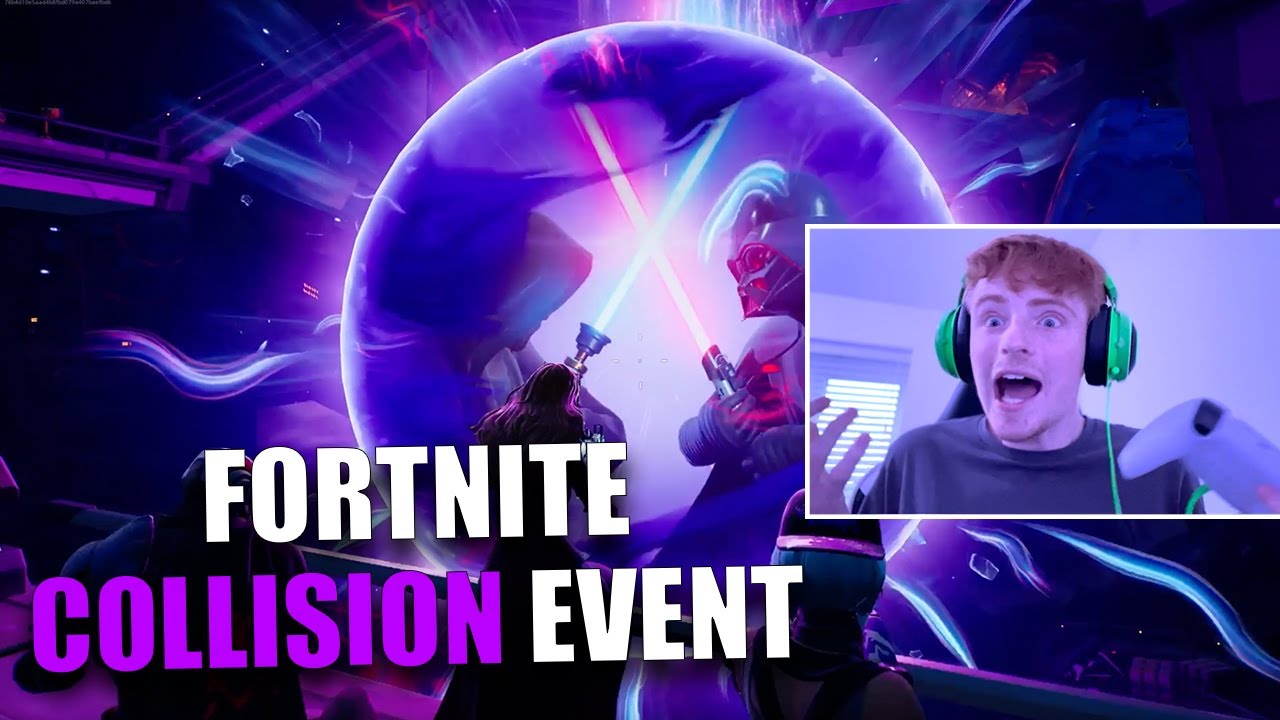 The Fortnite Collision LIVE Event REACTION! (Season 3 Reaction) - YouTube