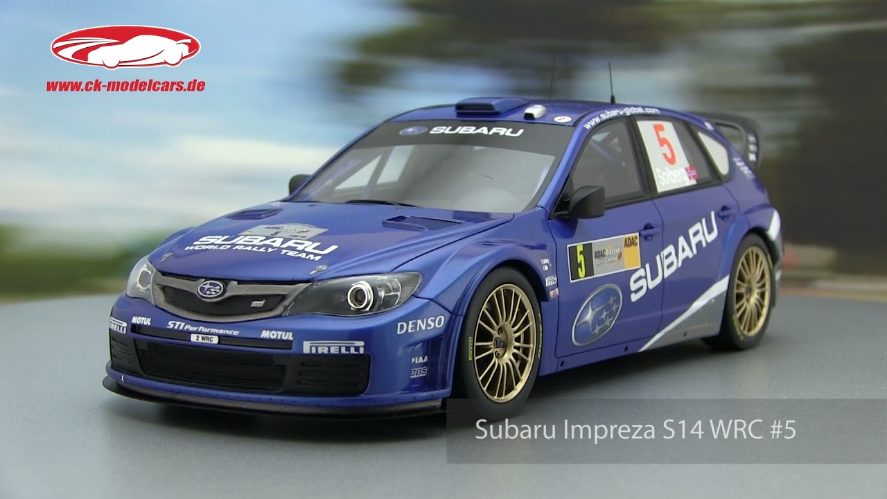 ck-modelcars-video: Subaru Impreza S14 WRC #5 Rally Germany 2008 ...