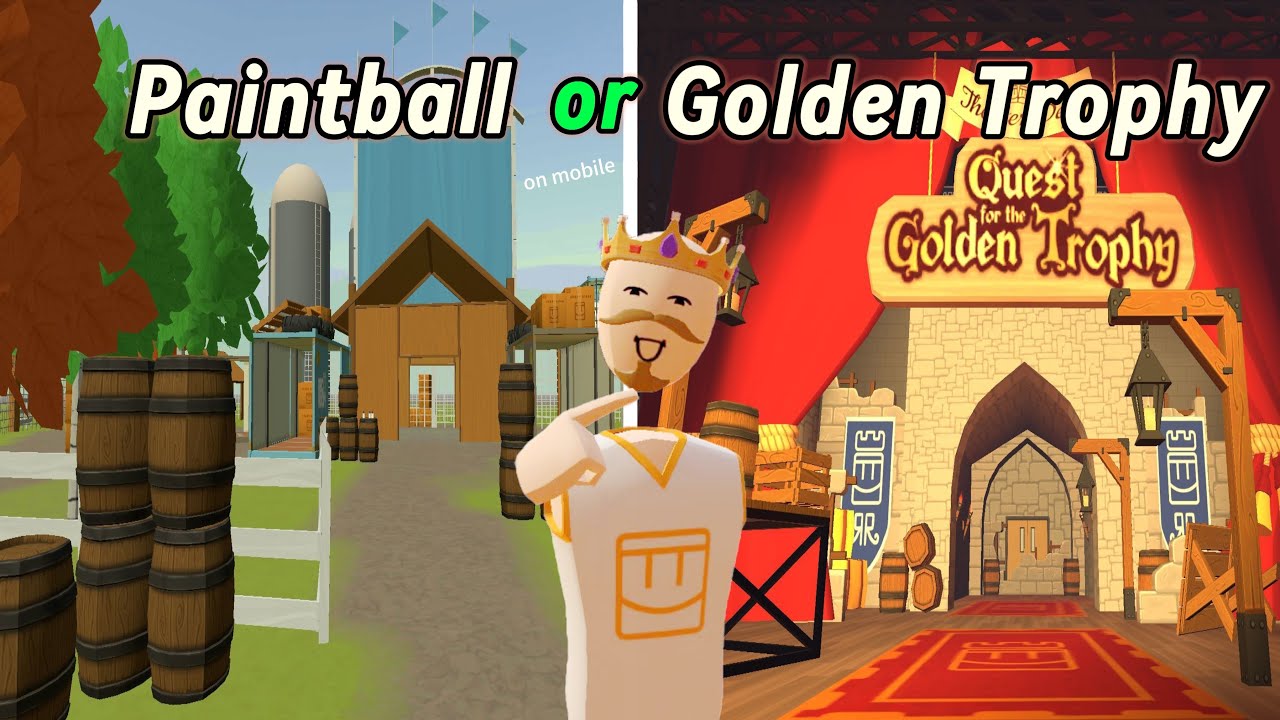 Come Play Golden Trophy and Paintball With Me, I have nothing better to ...