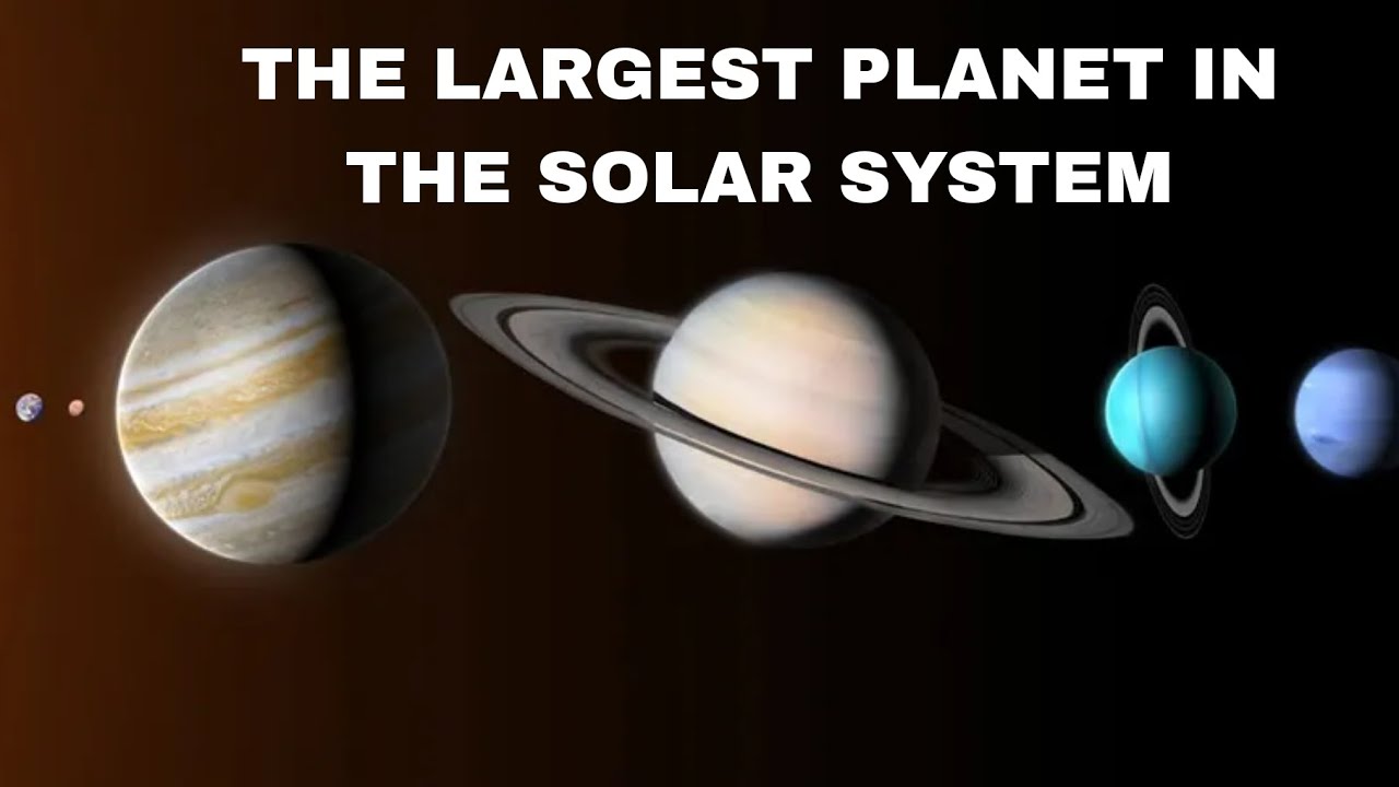 the largest planet in the solar system #trending #space - YouTube