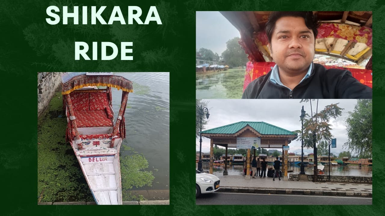 Shikara Ride in Dal Lake, Floating Kesar Kahwa, Fried Food Item in Boat ...