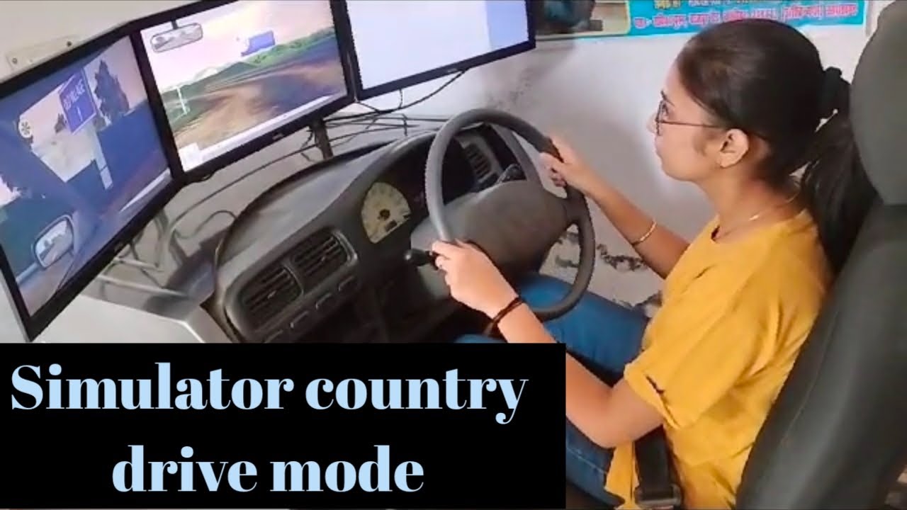 Improve your Car Driving learning skills with Simulator #countryroads #villageroad - YouTube