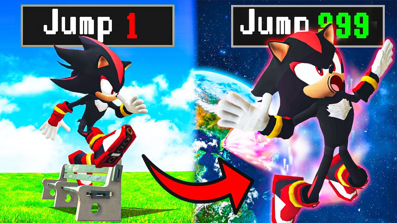 Every JUMP MULTIPLIES for SHADOW in GTA 5 - YouTube
