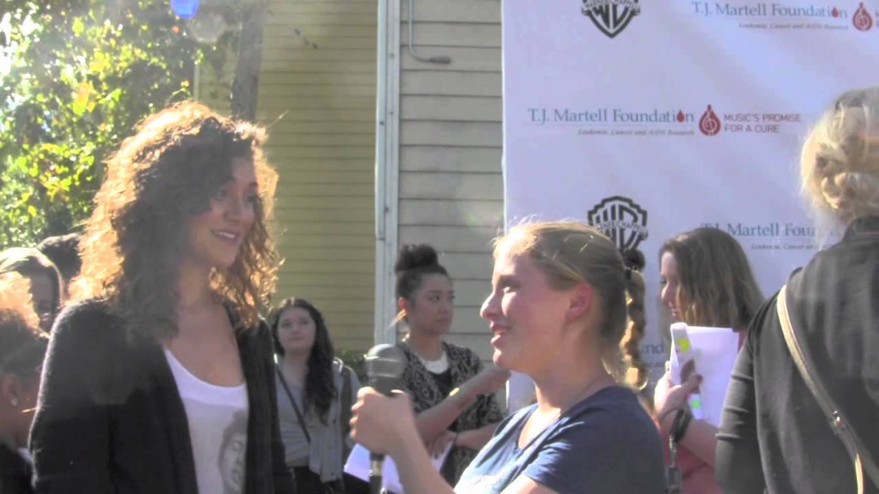 Alyson Stoner Interview at 6th Annual TJ Martell Family Day - YouTube