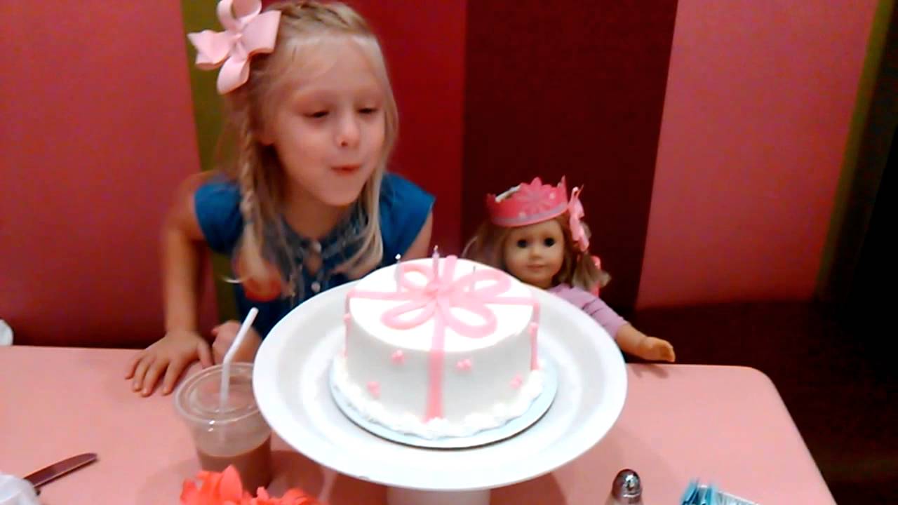 Ava's 5th Birthday at American Girl - YouTube