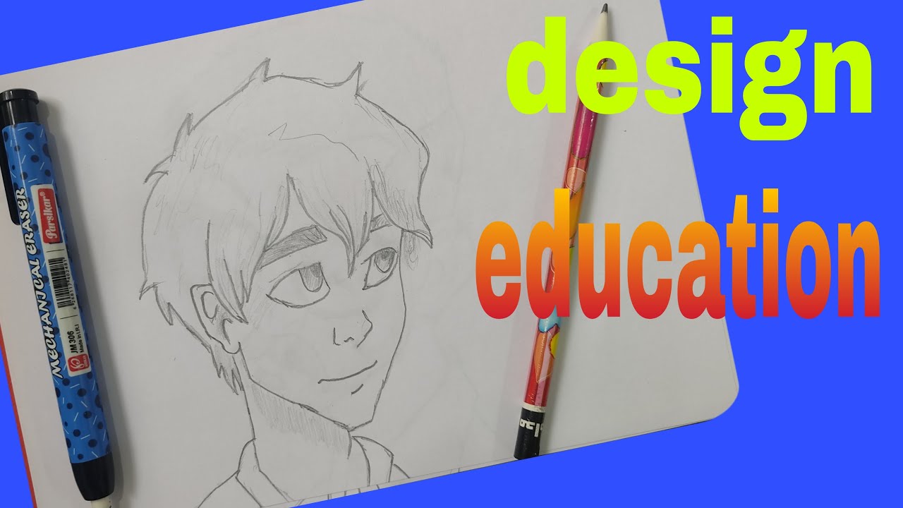 Boy drawing tutorial: step by step drawing of a boy: easy drawing - YouTube