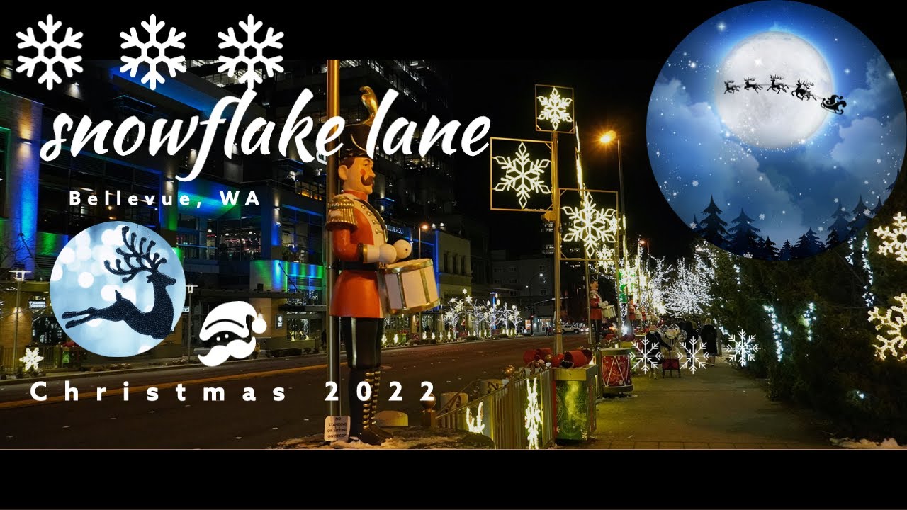 Snowflake Lane - Washington, Bellevue New Year Celebration Snowflake ...