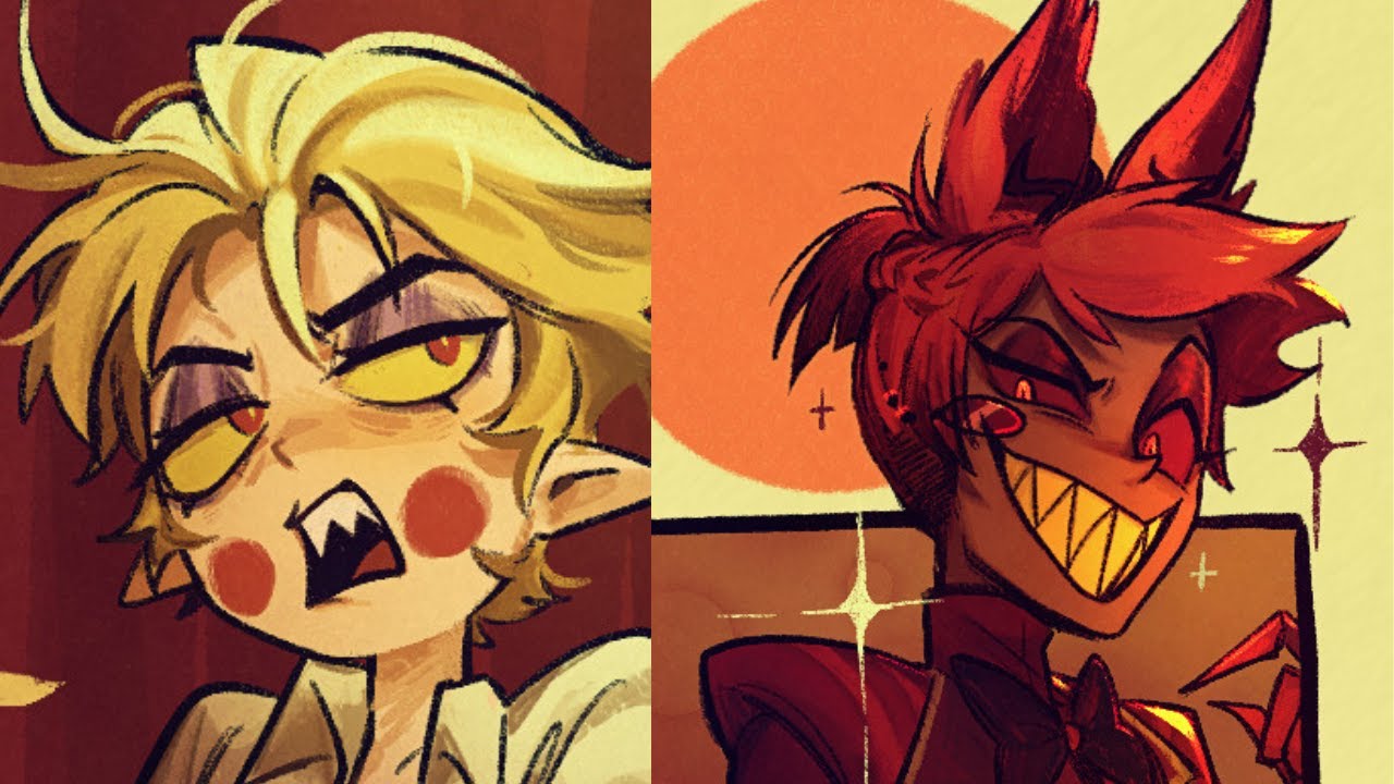 Alastor got a haircut?! - Hazbin Hotel Comic Dub - YouTube