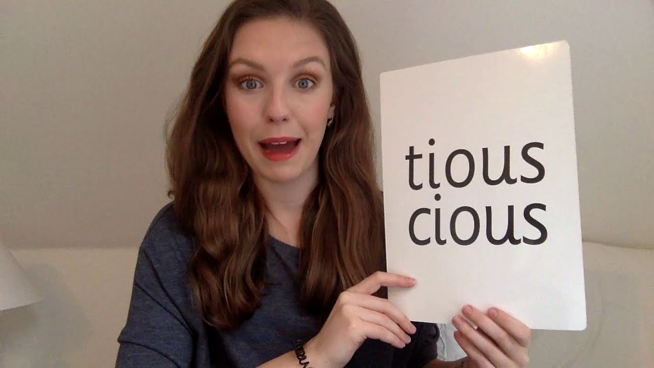 Miss Kelly's Phonics: Set 3 tious/cious - YouTube