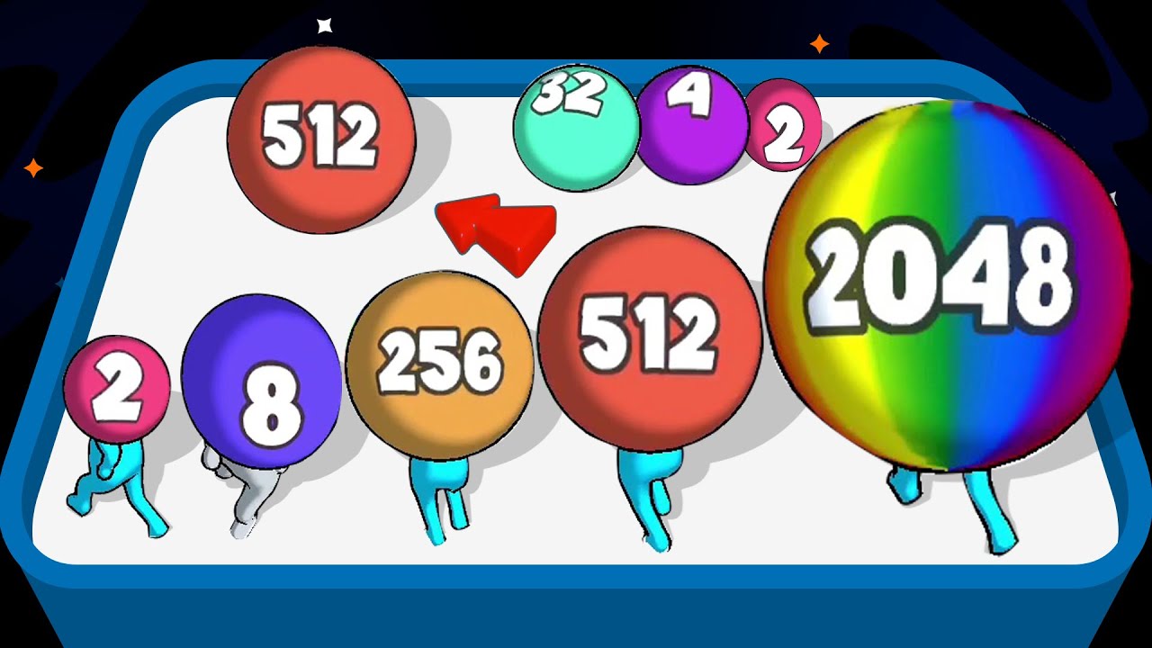 Merge 2048 Race - Number Games (Freeplay) - YouTube