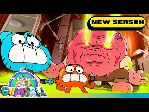 Richard’s Gut Becomes a Genius… and a Villain | Gumball Season 7 | Cartoon Network
