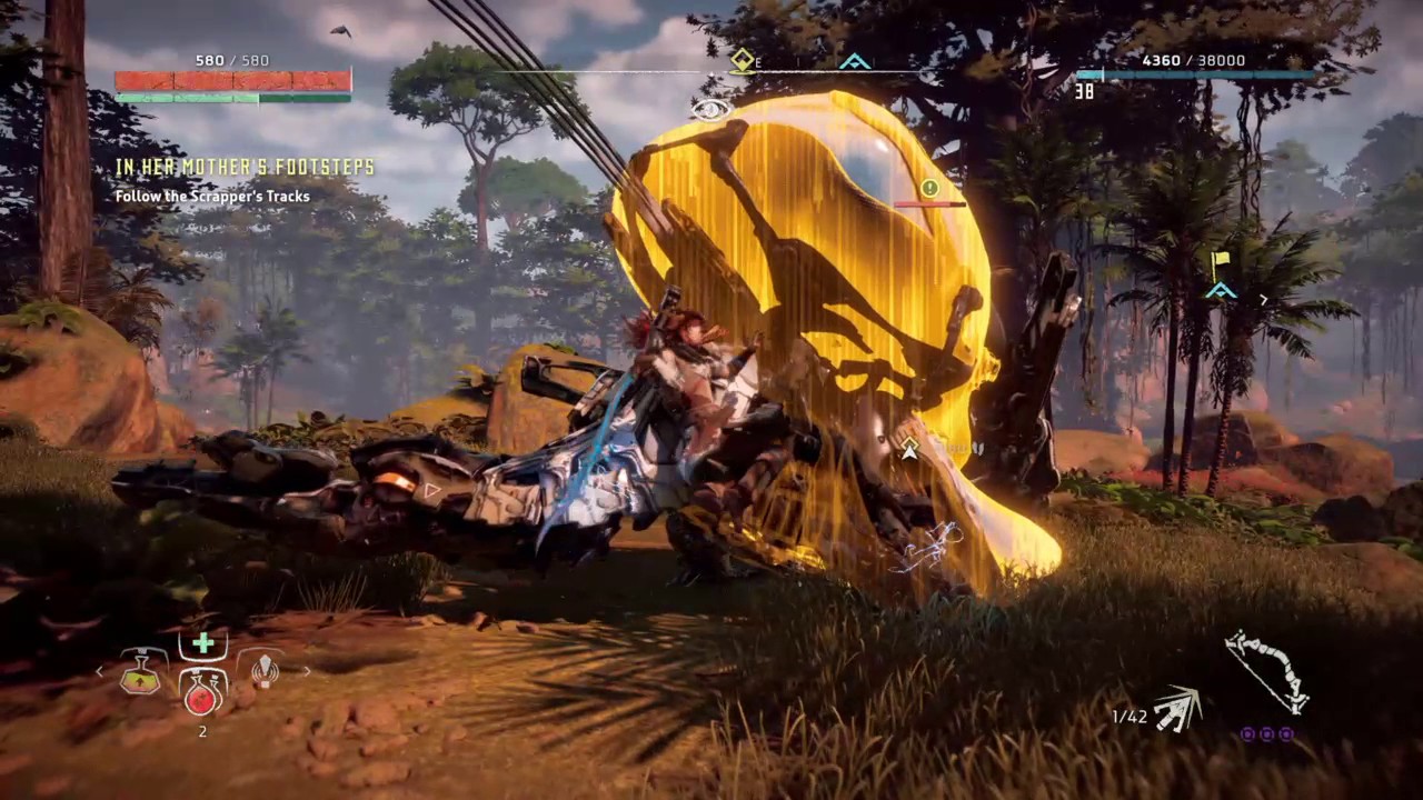 Where to find Freeze Bellowbacks | Horizon Zero Dawn - YouTube