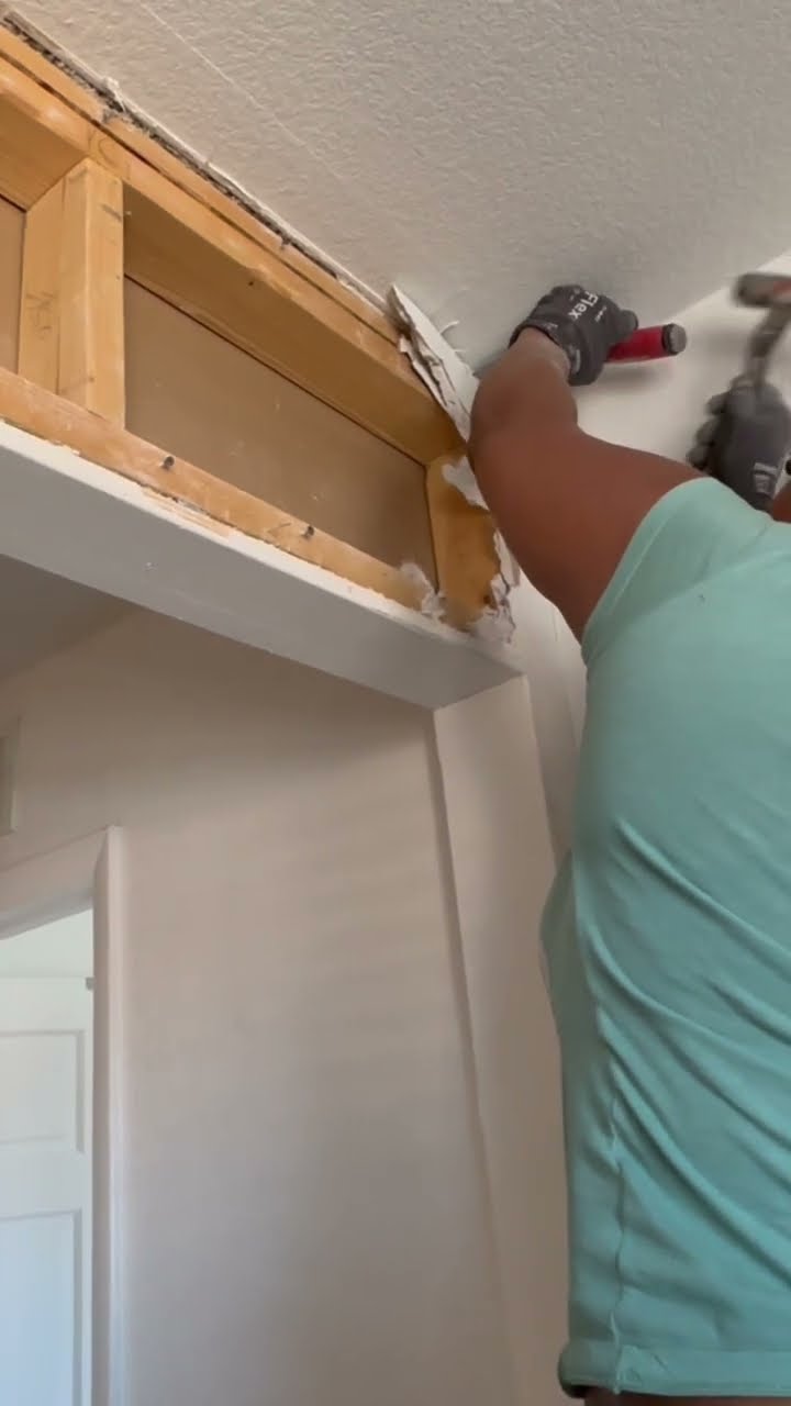 Drywall demo - YouTube