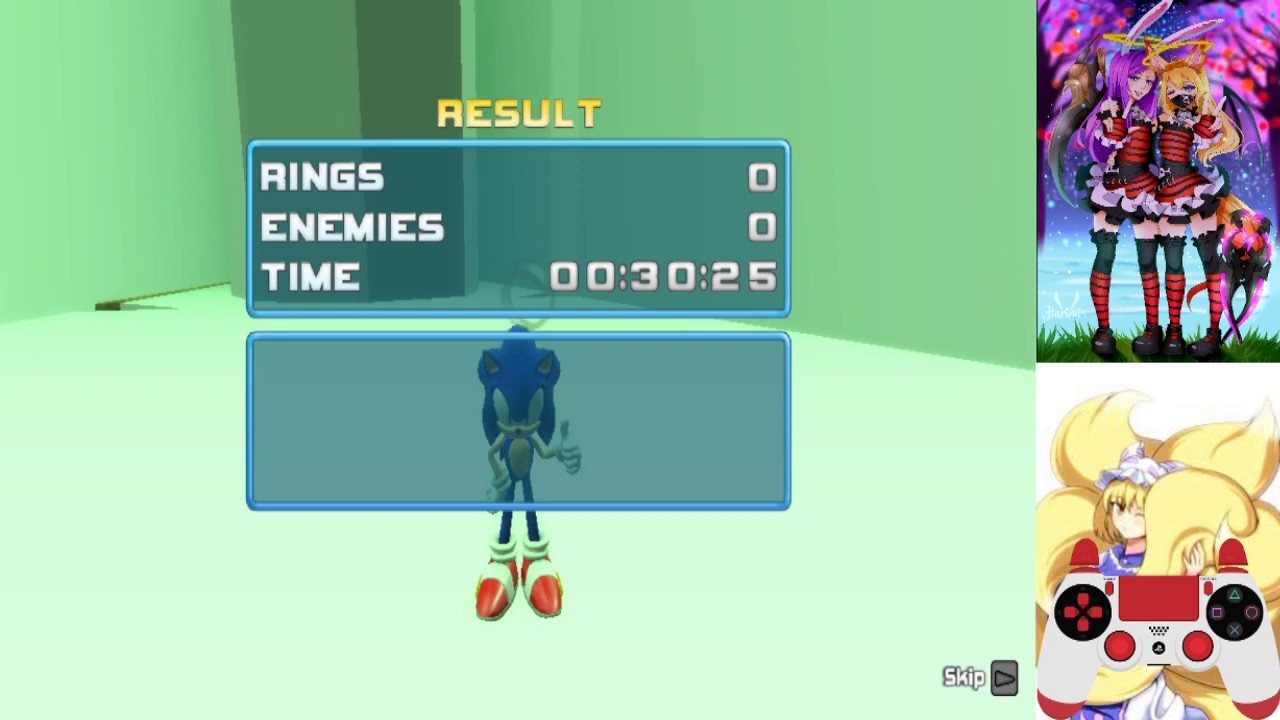 Sonic World R9 Official stage speedrun: Labyrinth (00:30:25) - YouTube