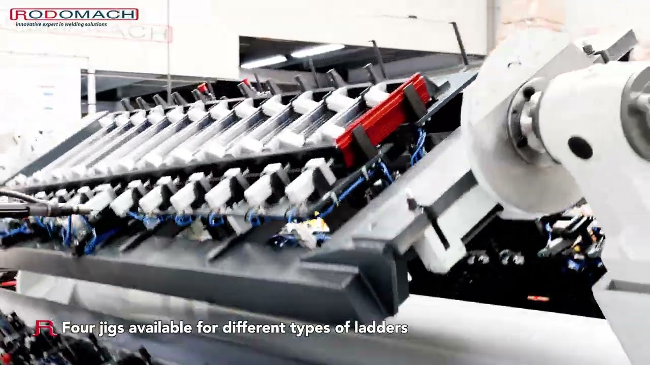 Full automatic blind Rivet and Drilling machine - Rodomach - YouTube