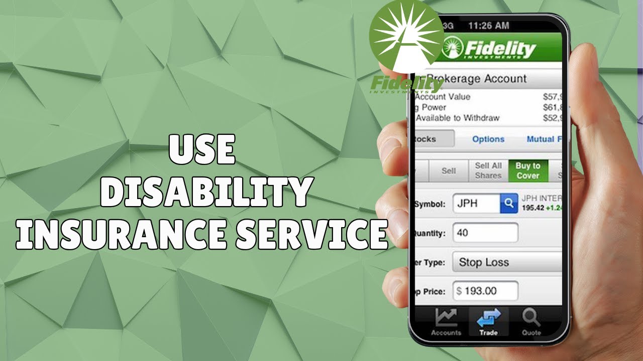 HOW TO USE FIDELITY DISABILITY INSURANCE SERVICE - YouTube