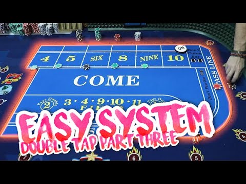 EPIC BEGINNER CRAPS SYSTEM - Double Tap Craps | Live Craps Session #3 ...