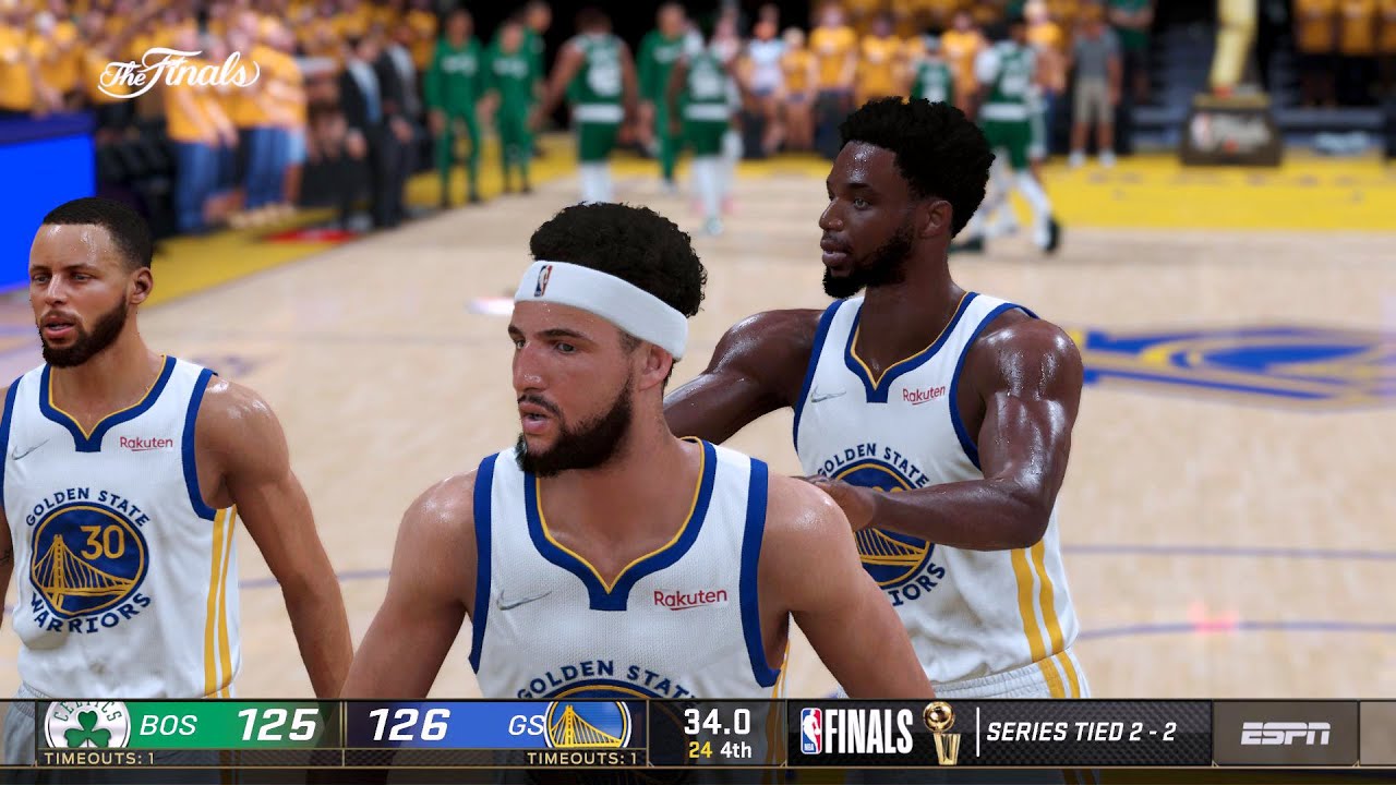 NBA 2K22 Ultra Modded Finals | Celtics vs Warriors | Full GAME 5 ...