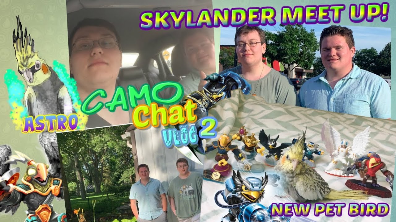 SKYLANDER MEET UP With USkylandersA +Introducing Astro The Cockatiel ...
