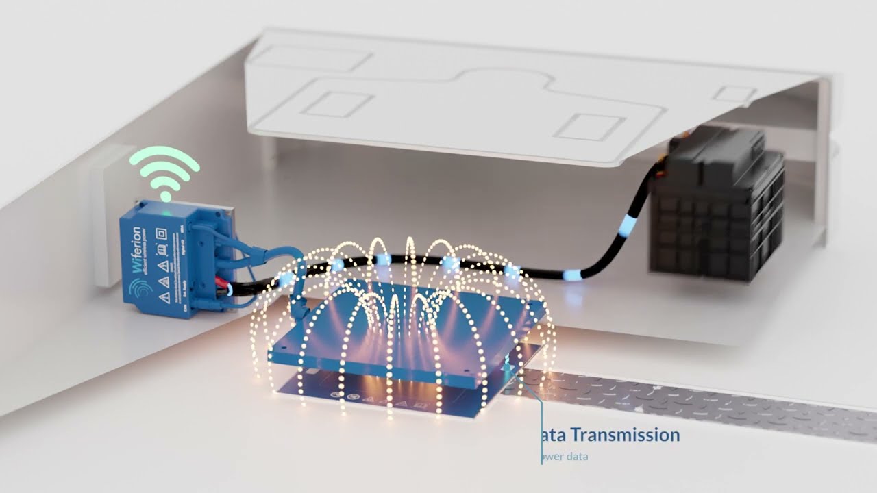 Contactless Wireless Charging AGV & Batteries - AMR - Mobile Robots ...