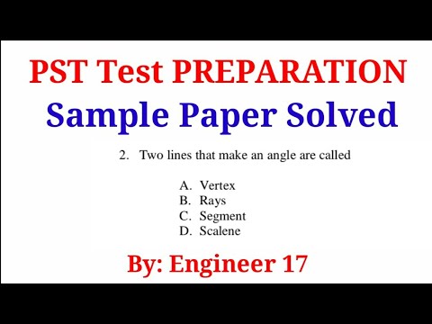 Solved PST SAMPLE PAPER Q2 STS IBA |PST TEST PREPARATION STS 2023| Q ...