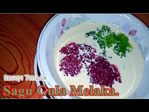 Resepi Sagu Gula Melaka | Sagu Nisse Sedap Sengoti | Sagu Manis Best ...