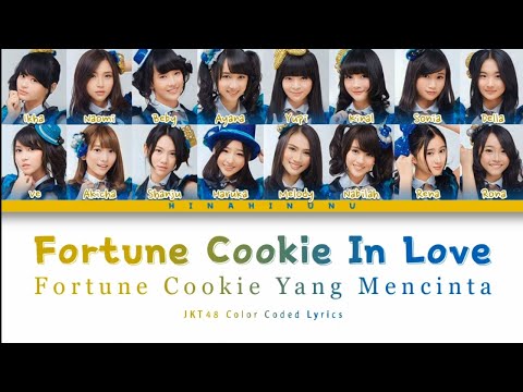 JKT48 - Fortune Cookie In Love (Fortune Cookie Yang Mencinta) | Color Coded Lyrics
