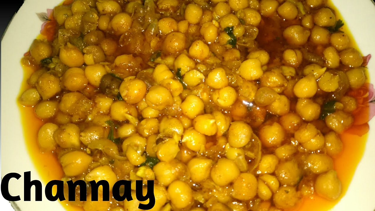 Halwa Puri Walay Chanay Recipe In Urdu | Halwa Puri Walay Chanay Ki ...