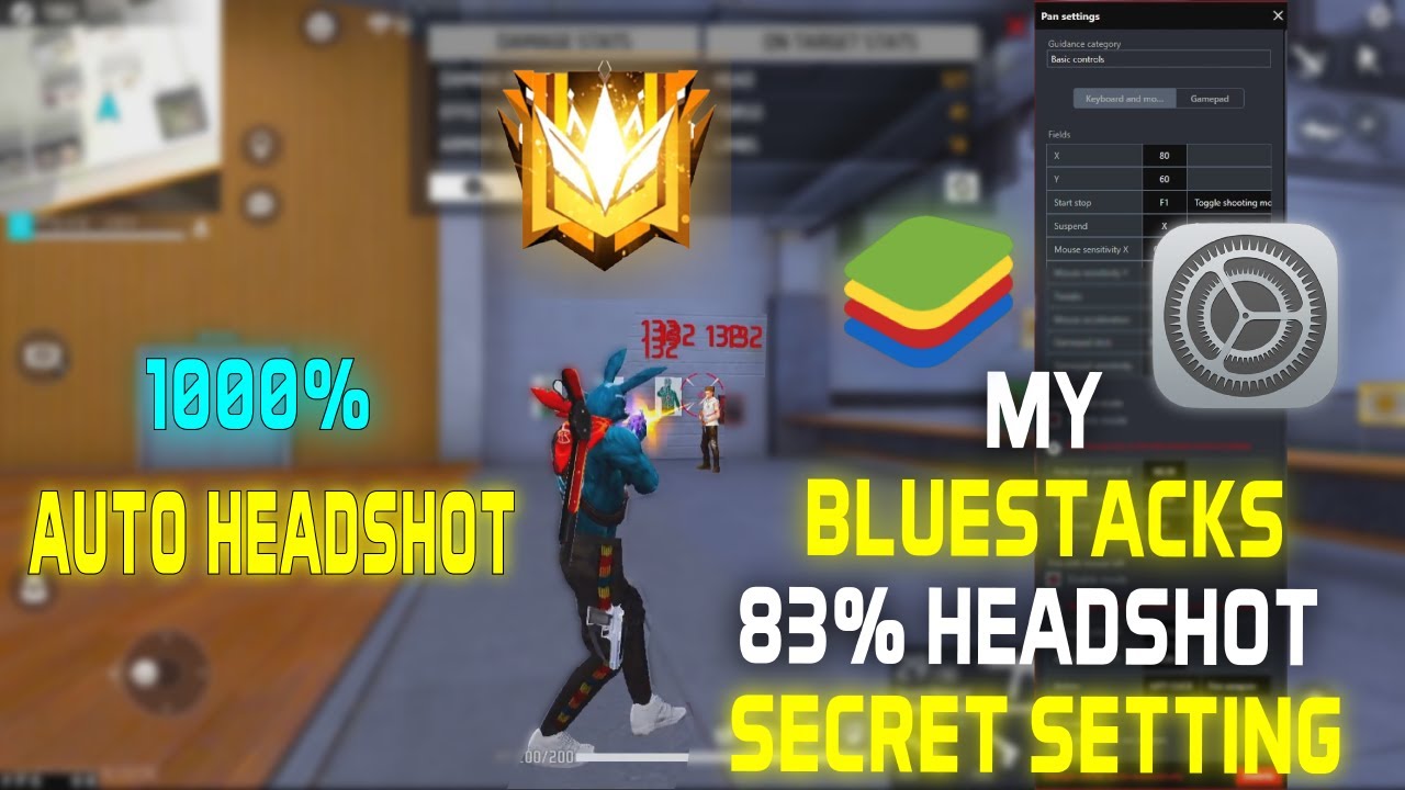 My Free Fire Bluestacks Auto Headshot Secret Setting || - YouTube