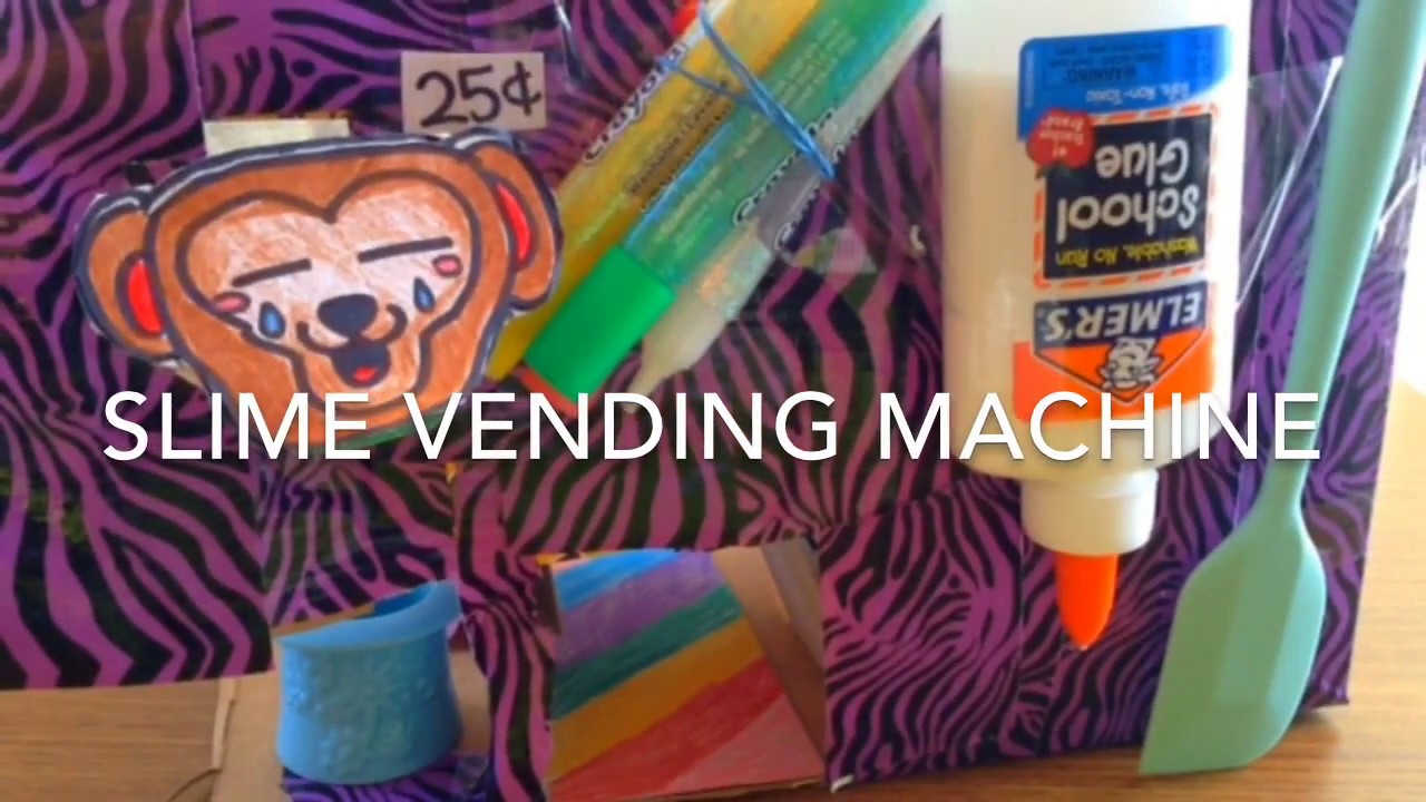 SLIME VENDING MACHINE MAKER!! Inspired By KAWAII KRAFT🙈 - YouTube