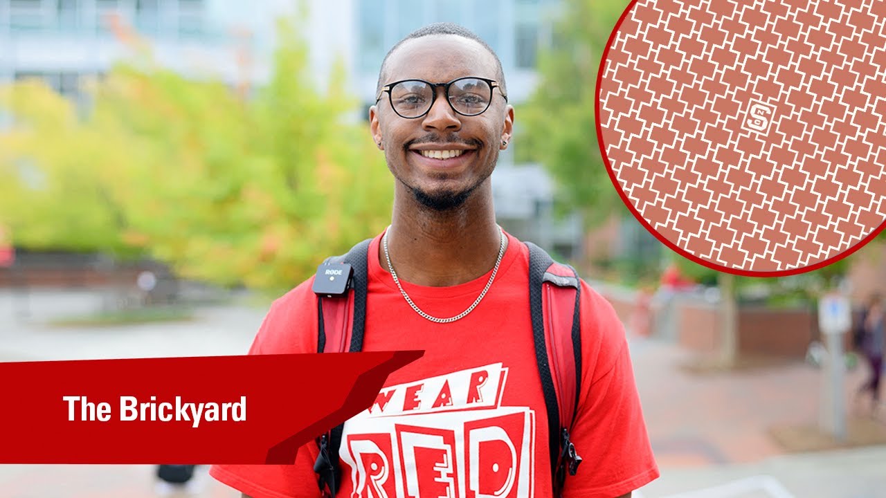 NC State University Campus Tour - The Brickyard with Gabe - YouTube