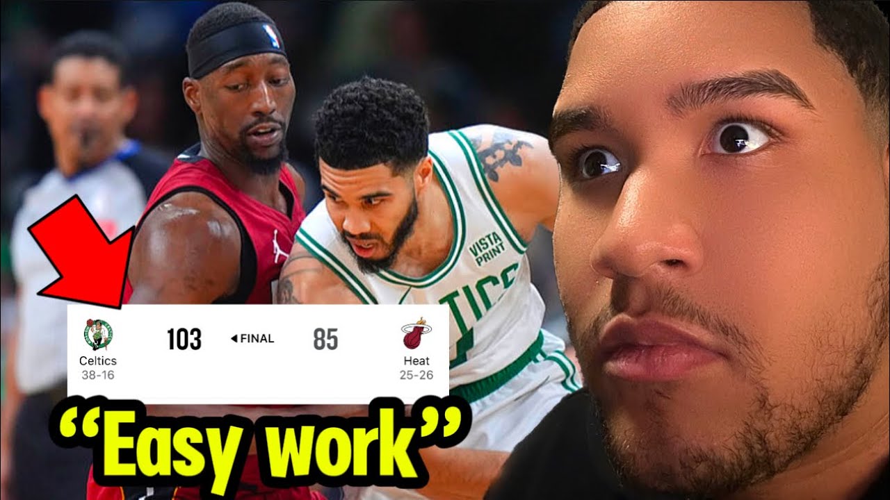 The Heat Are *SORRY* LOL Boston Celtics vs Miami Heat Full Game ...