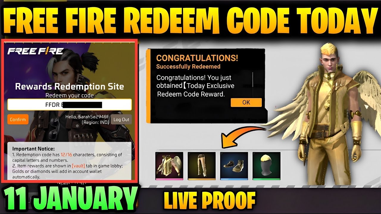 Golden bundle redeem code today - YouTube