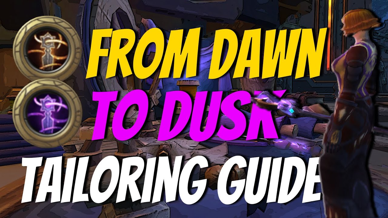 WoW The War Within | Tailoring Profession Guide | Dusk & Dawn Bolts ...