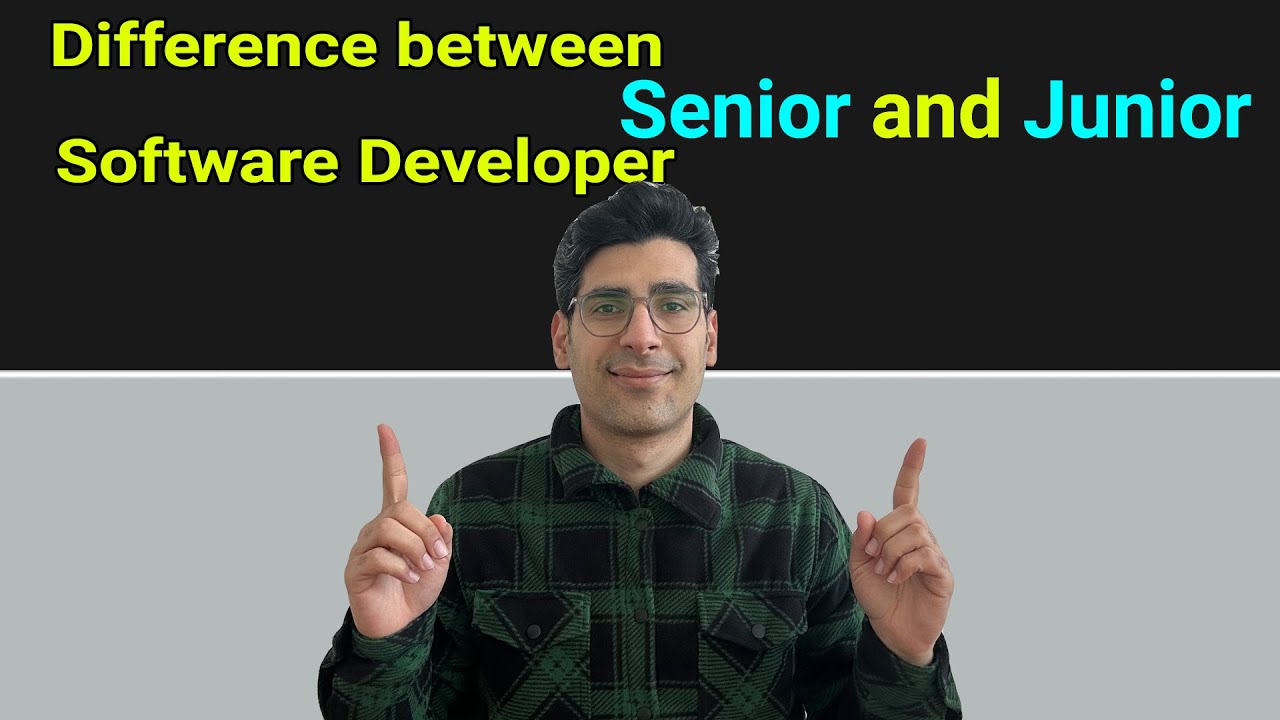 Difference between Senior/Junior software developer? - YouTube