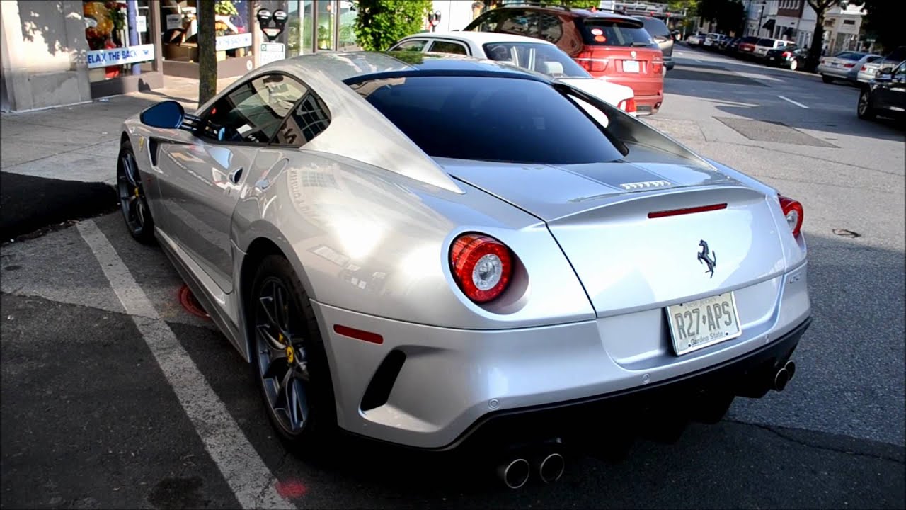 Ferrari 559 GTO LOUD Start up, Rev, Down Shift and LOUD Acceleration ...