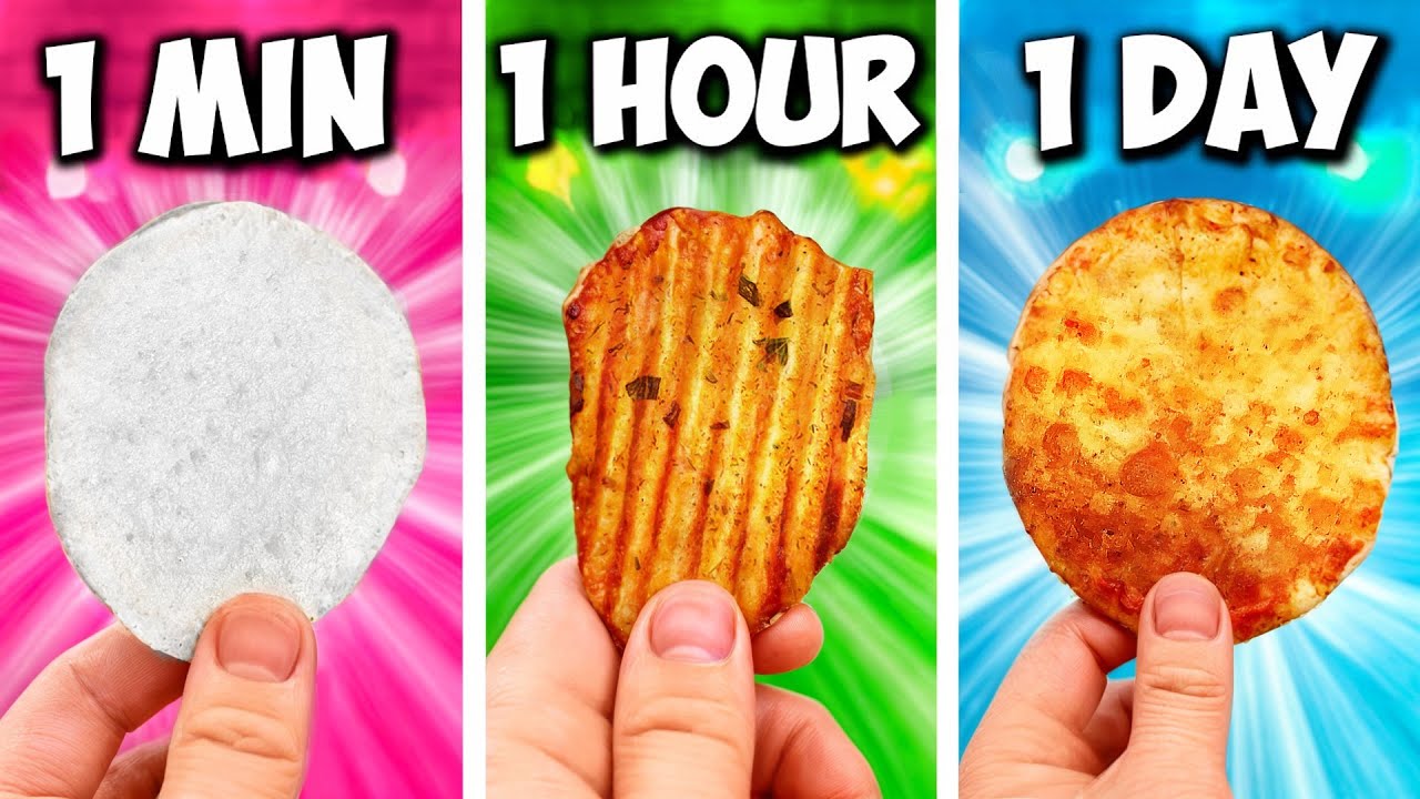 1 Minute vs 1 Hour vs 1 Day Chips by VANZAI - YouTube