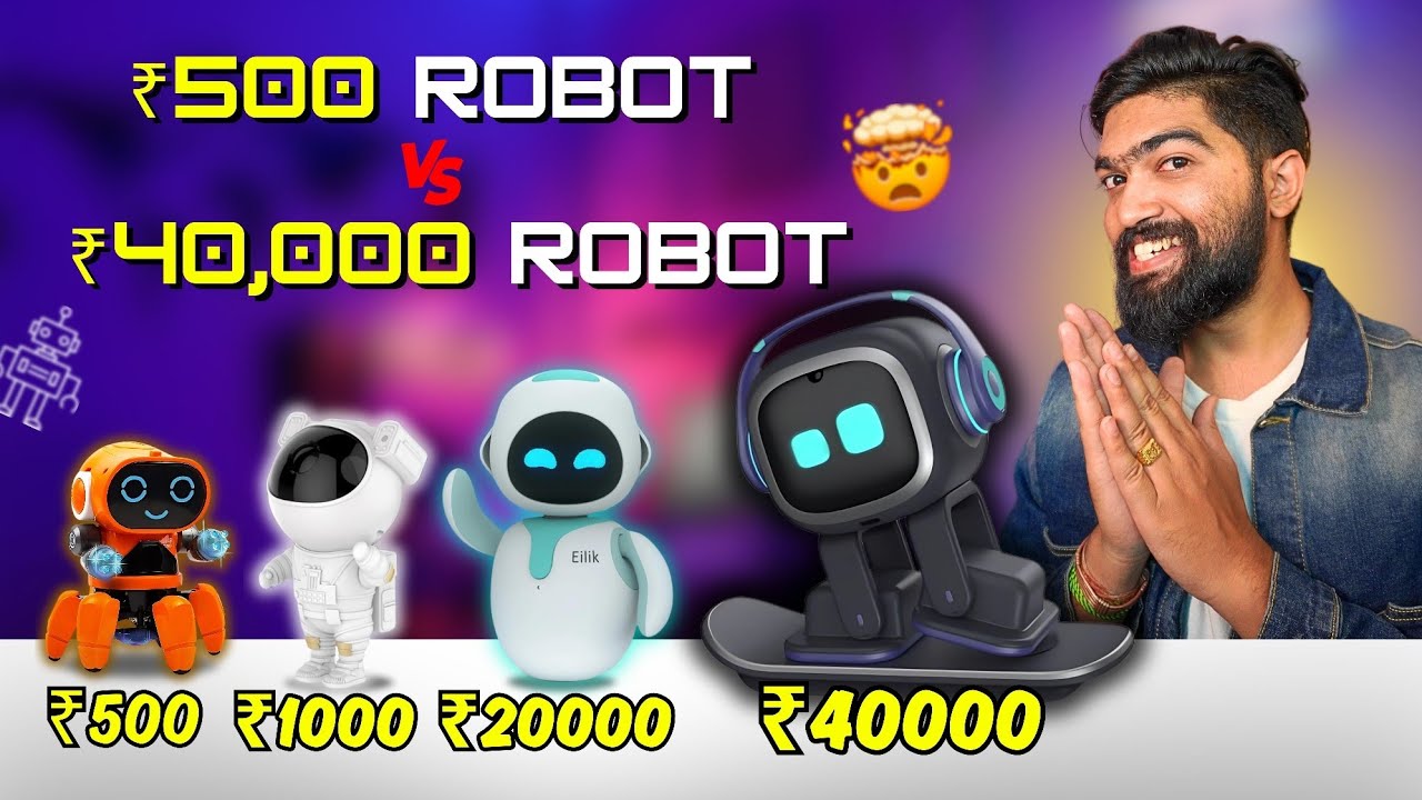 ₹500 Robot vs ₹40,000 Robot 🤯😧 | Robot battle | Unboxing | Technical Sapien - YouTube