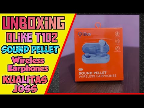 Unboxing - TWS Olike T102 SOUND PELLET Wireless Earphones | bukan ...