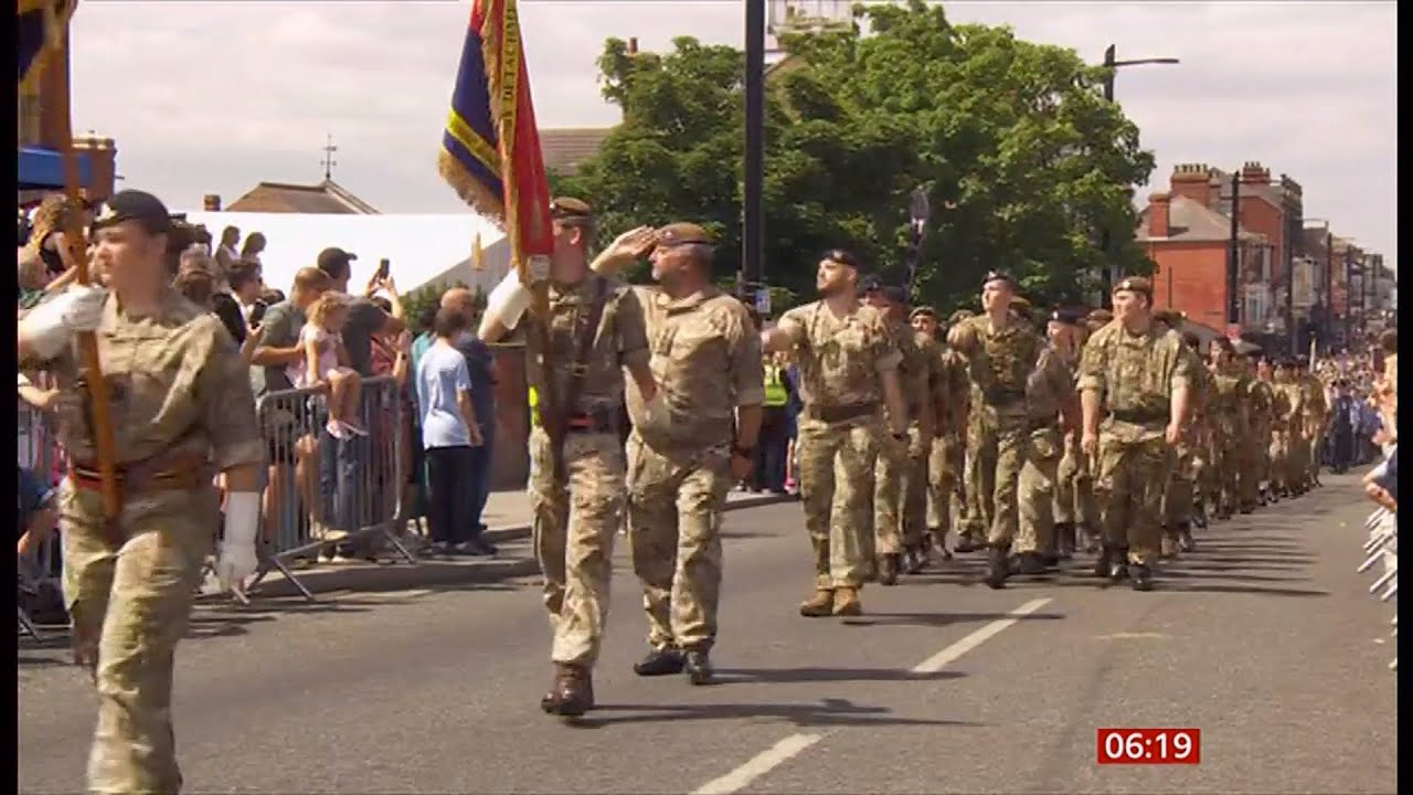 Armed Forces Day in the UK marked across the country (UK) 30/June/2024 ...
